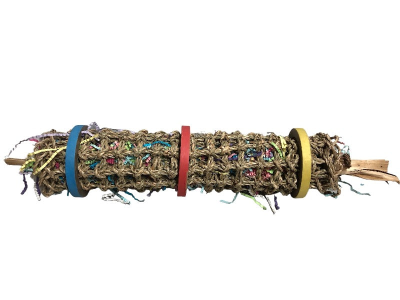 Pickin Log Large – Foraging Parrot